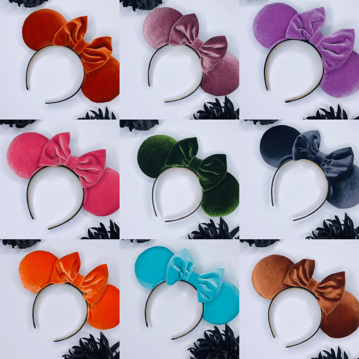 Solid Velvet Ears and Sequin ears – LeBownitte2